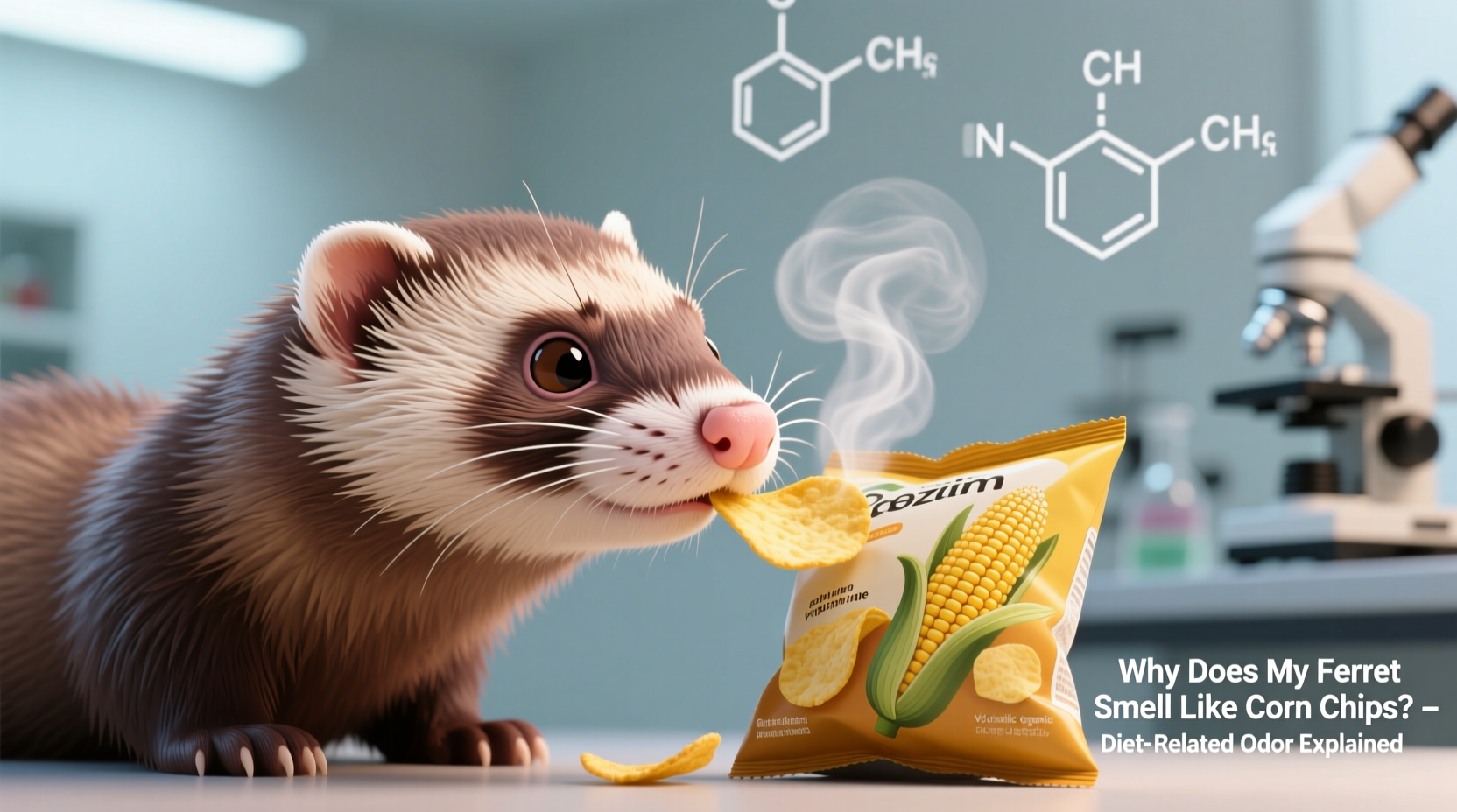 Why Does My Ferret Smell Like Corn Chips Diet Related Odor Explained