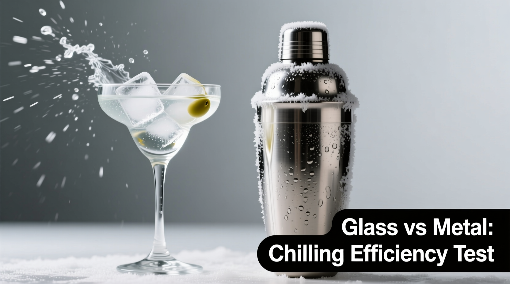 Glass Vs Metal Cocktail Shakers For Shaken Martinis Which Chills Faster ...