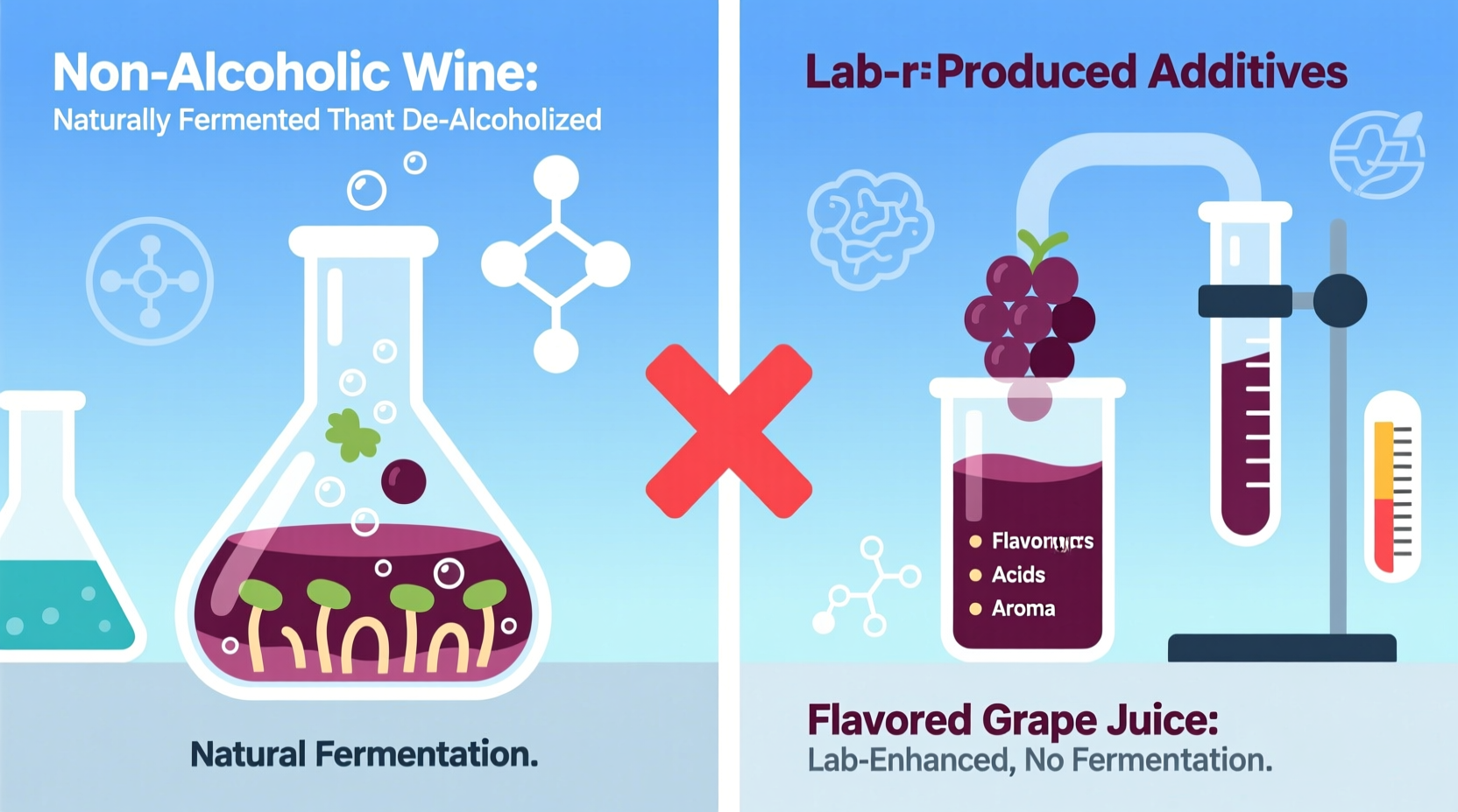 Is Non-alcoholic Wine Actually Fermented Or Just Flavored Grape Juice ...