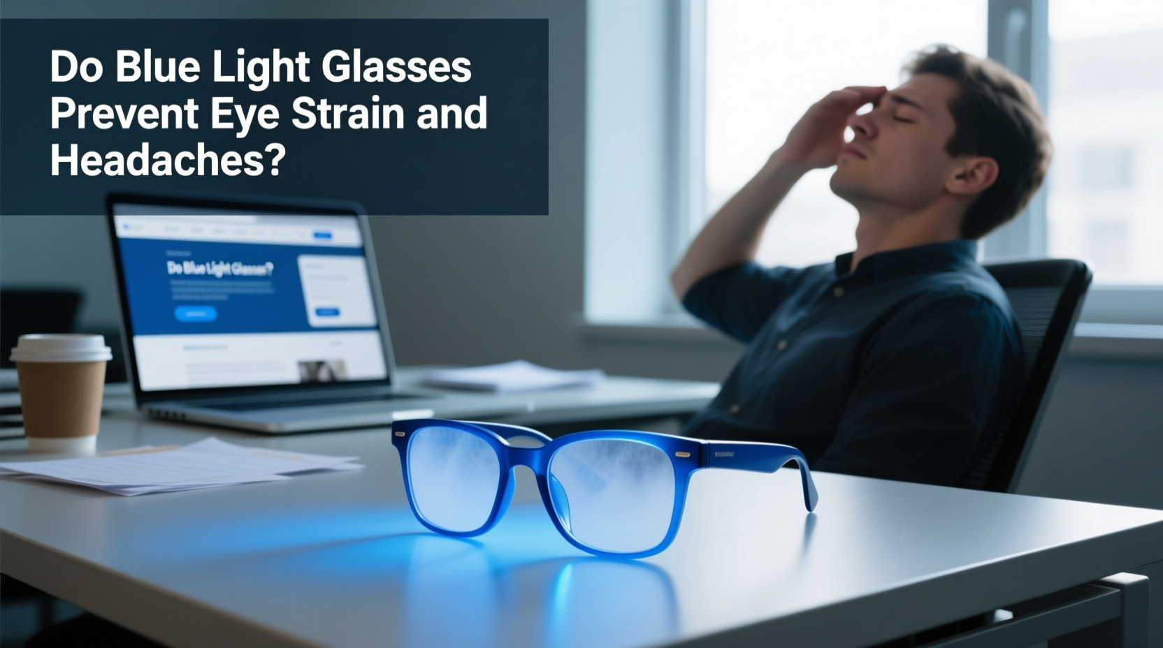 Blue Light Glasses Do They Really Prevent Eye Strain Headaches