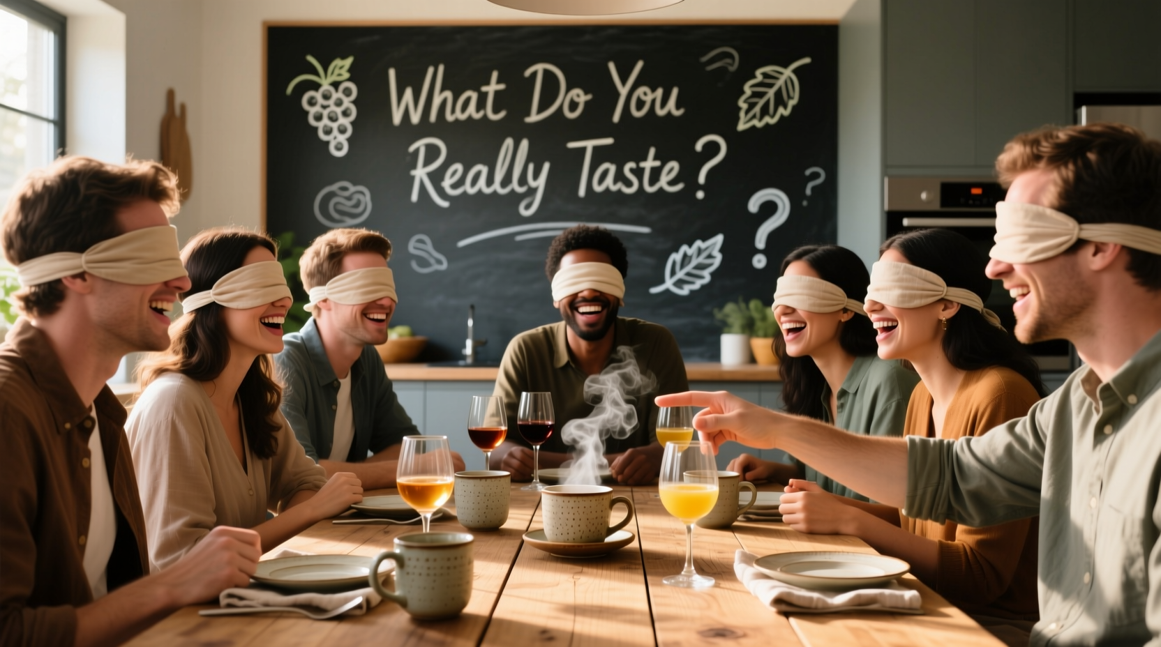 How To Throw A Blind Tasting Party That Reveals True Flavor Perception