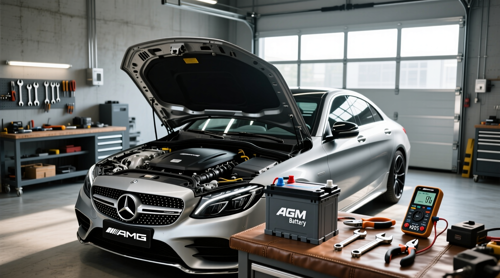 Mercedes C300 Battery Replacement