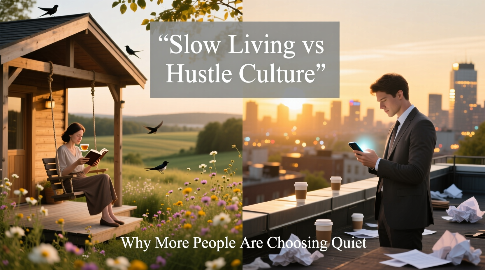 Slow Living Vs Hustle Culture Why More People Are Choosing A Quiet Life