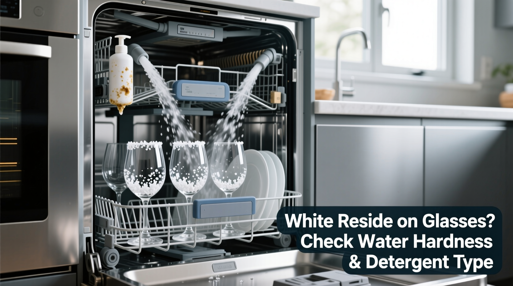 Why Is My Dishwasher Leaving A White Residue
