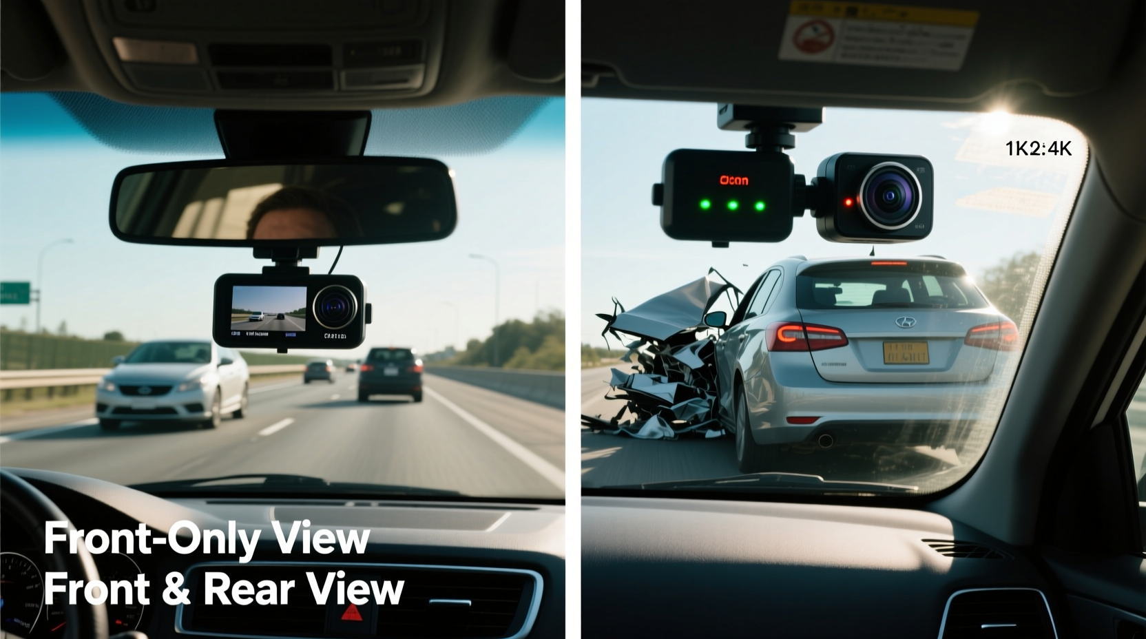 Dash Cam Front And Rear Vs Front Only Is Rear Footage Actually Useful ...