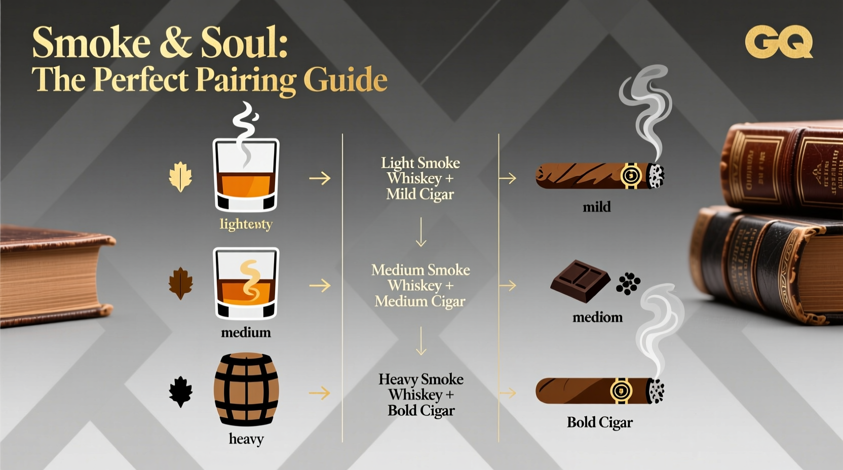 Whiskey And Cigars Pairing Guide Based On Smoke Intensity And Notes