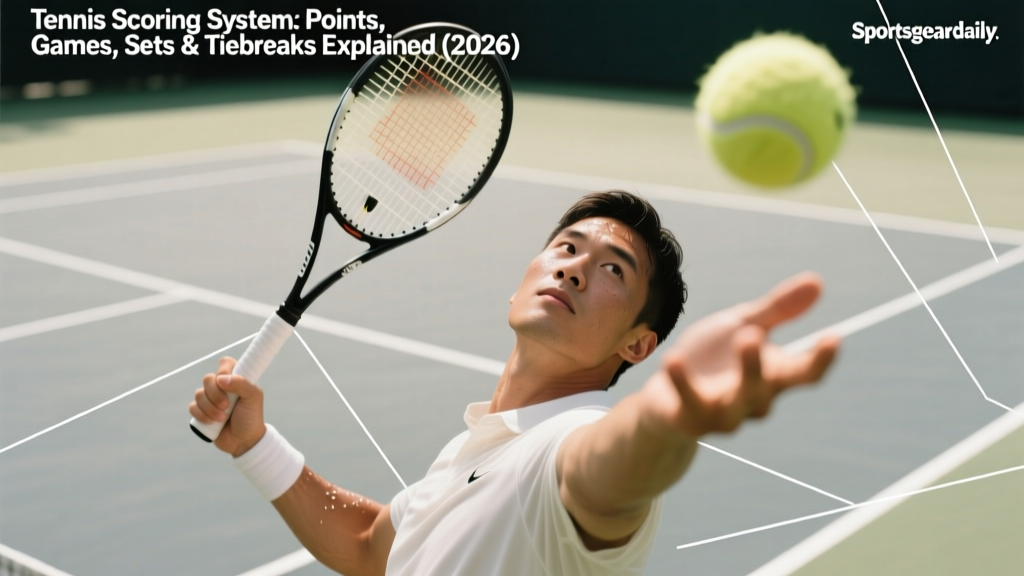 Tennis Scoring System: Points, Games, Sets & Tiebreaks Explained (2026)