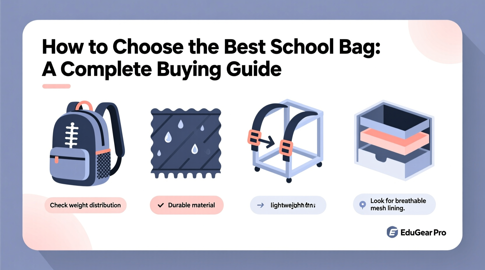 How to Choose the Best School Bag: A Complete Buying Guide