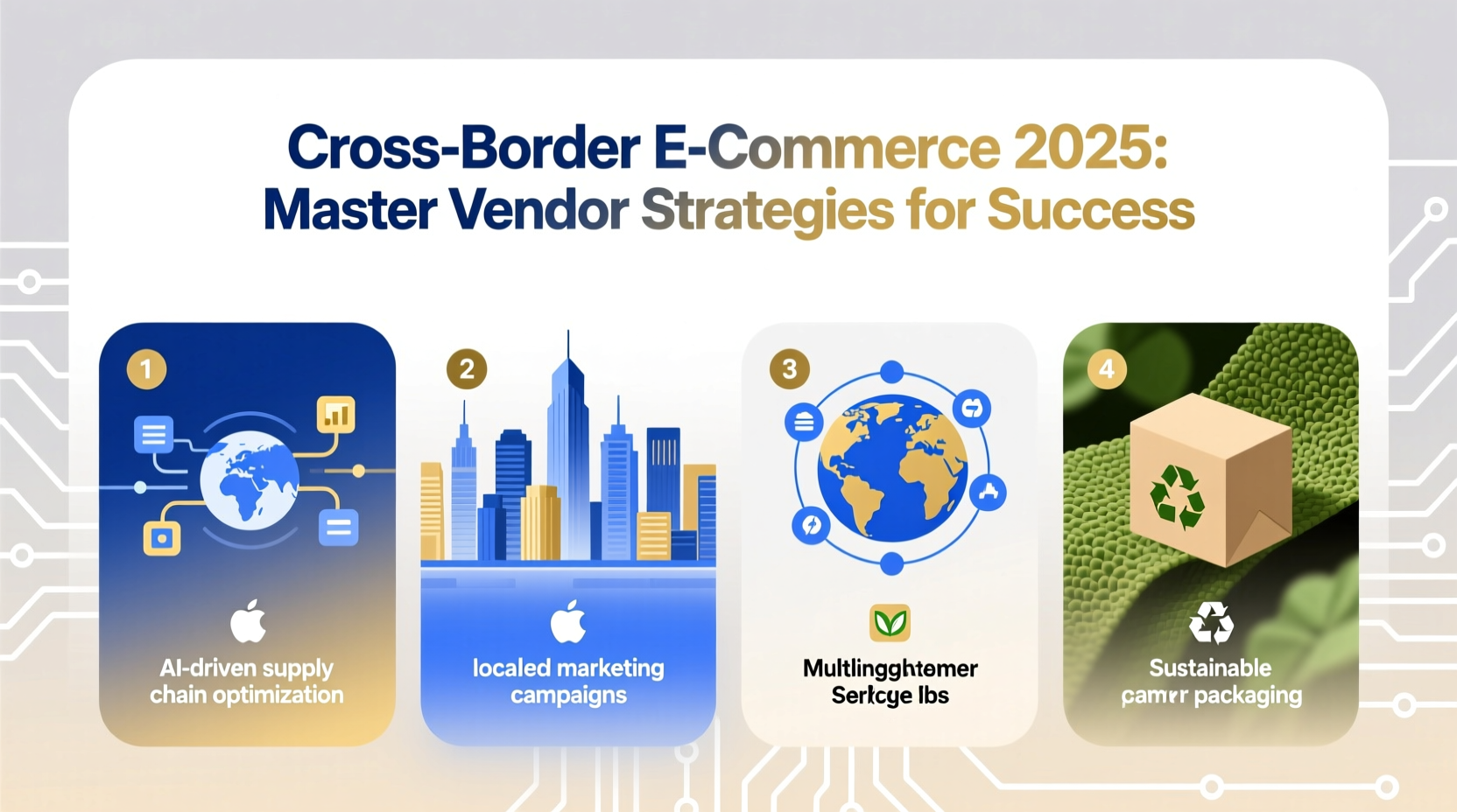 Cross-Border E-Commerce 2025: Master Vendor Strategies for Success