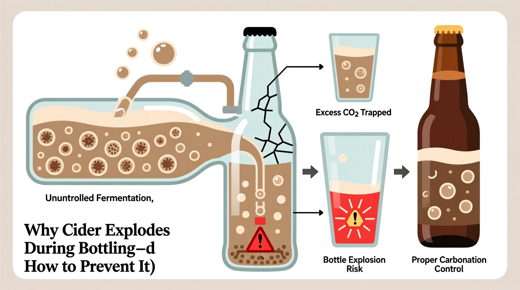 Why Does My Cider Explode During Bottling—and How To Prevent It