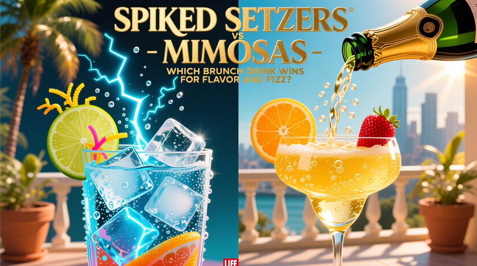 Spiked Seltzers Vs Mimosas Which Brunch Drink Wins For Flavor And Fizz