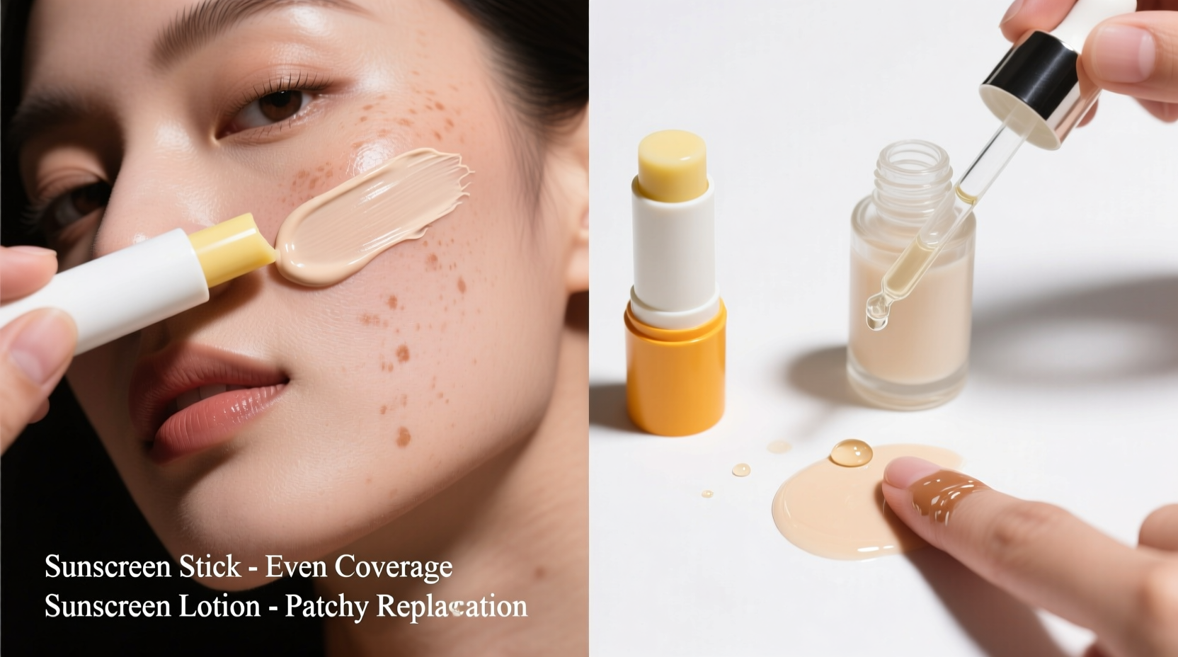 Sunscreen Stick Vs Lotion Which Gives More Even Coverage For Reapplication