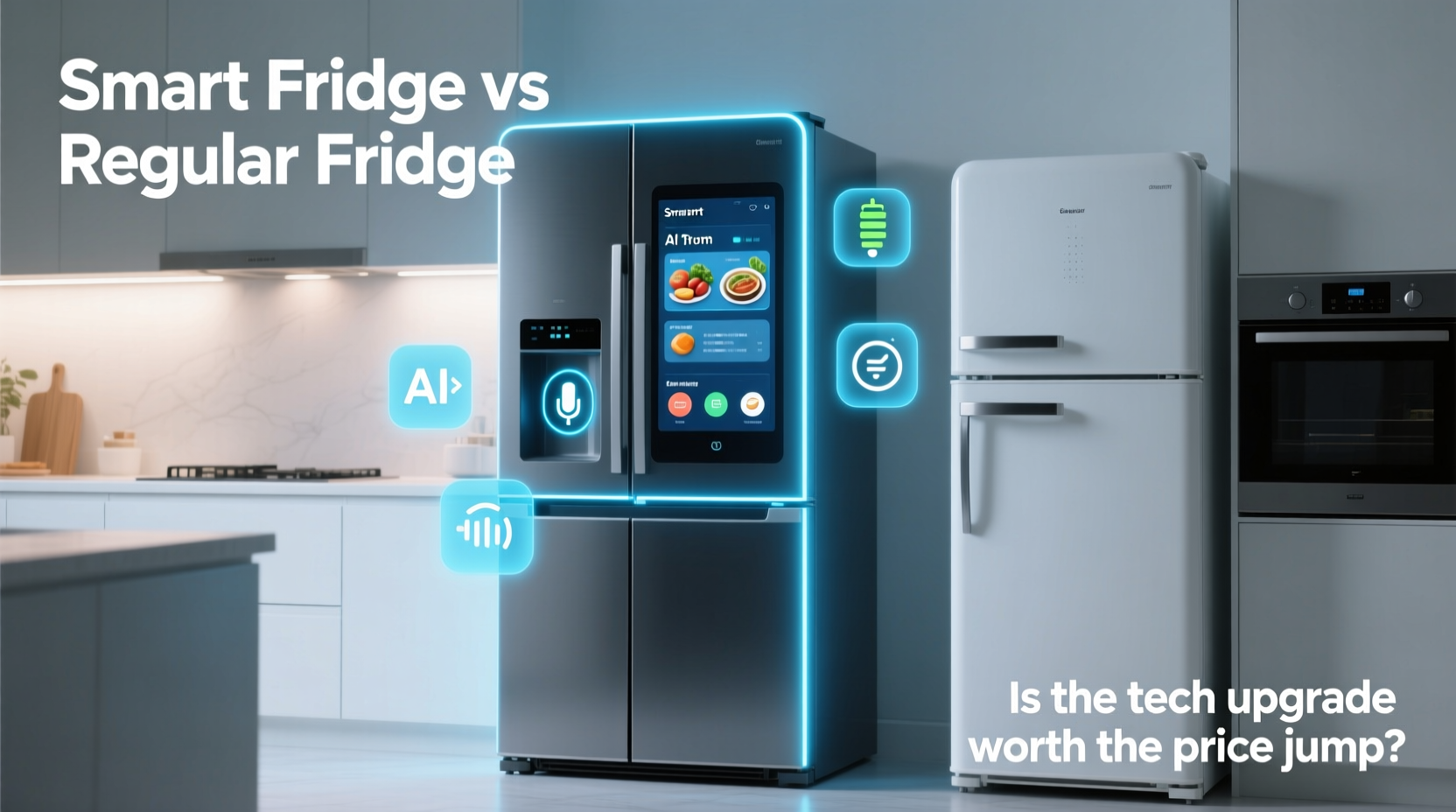 Smart Fridge Vs Regular Fridge Is The Tech Upgrade Worth The Price Jump