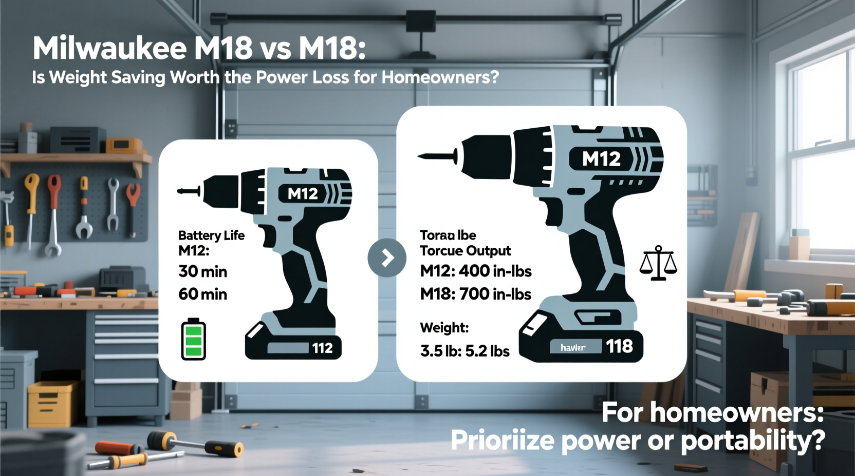 Milwaukee M12 Vs M18 Tools Is The Weight Saving Worth The Power Loss ...