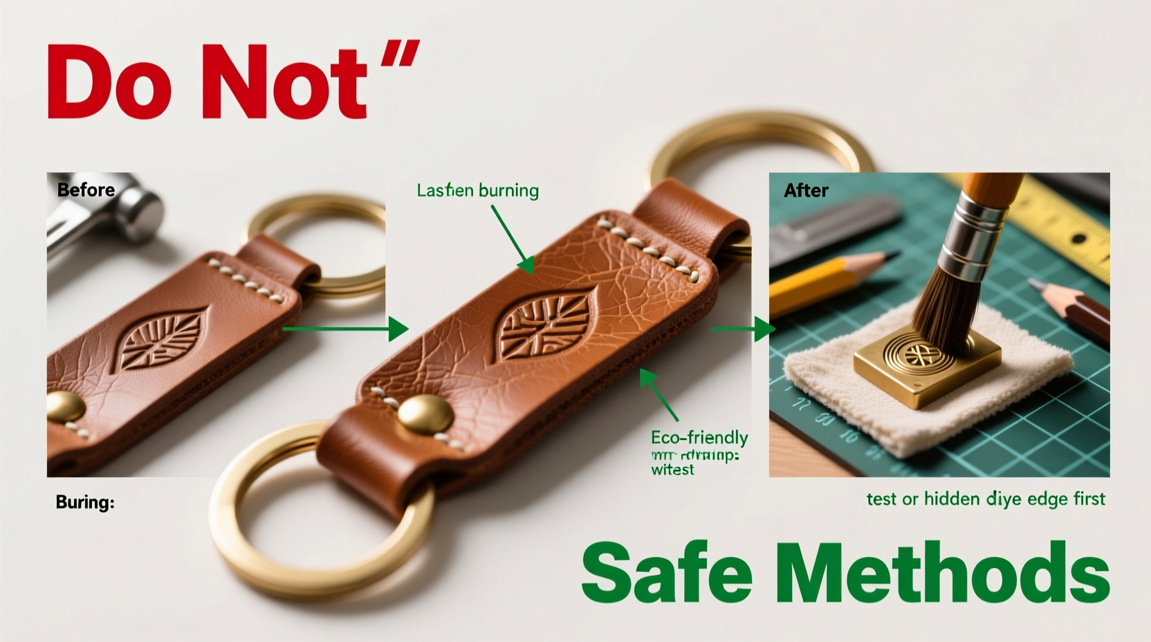 How To Personalize A Leather Keychain Without Ruining The Material