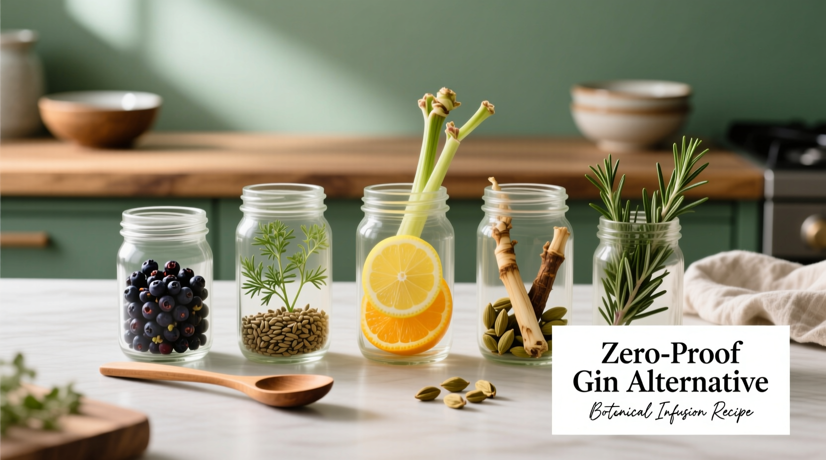 How To Make A Zero-proof Gin Alternative Using Botanicals At Home