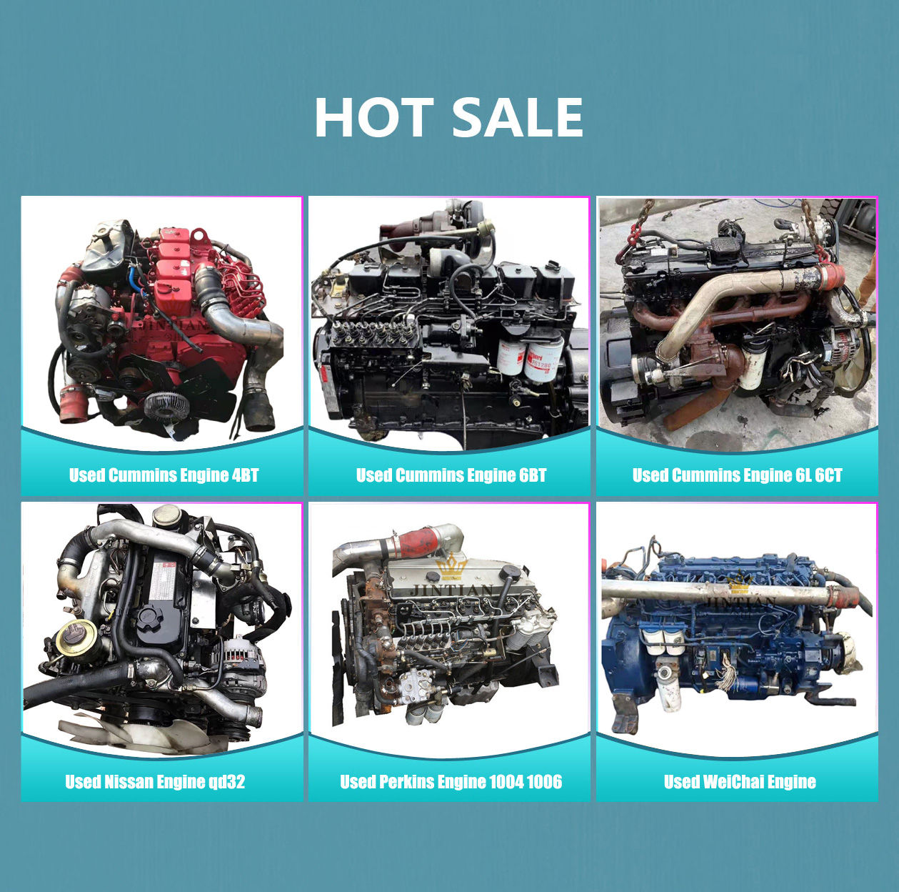 Xingtai Jintian Technology Co., Ltd. - used engine assembly, Car Diesel ...