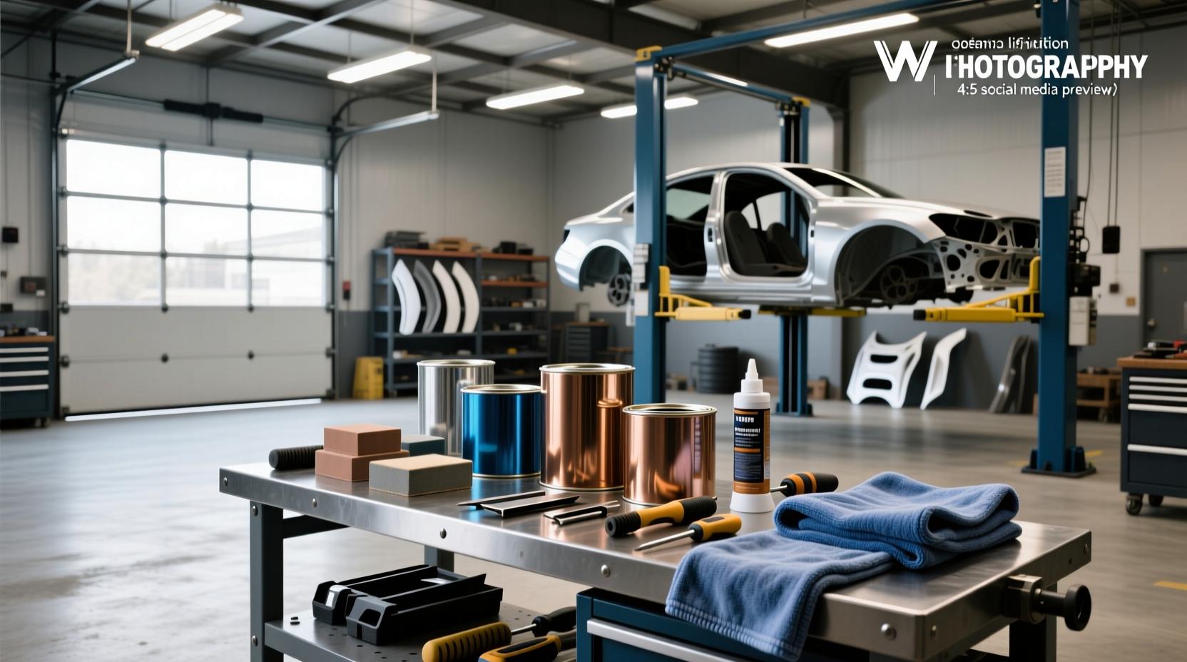 What Are Essential Auto Body Supplies for Repair Shops?