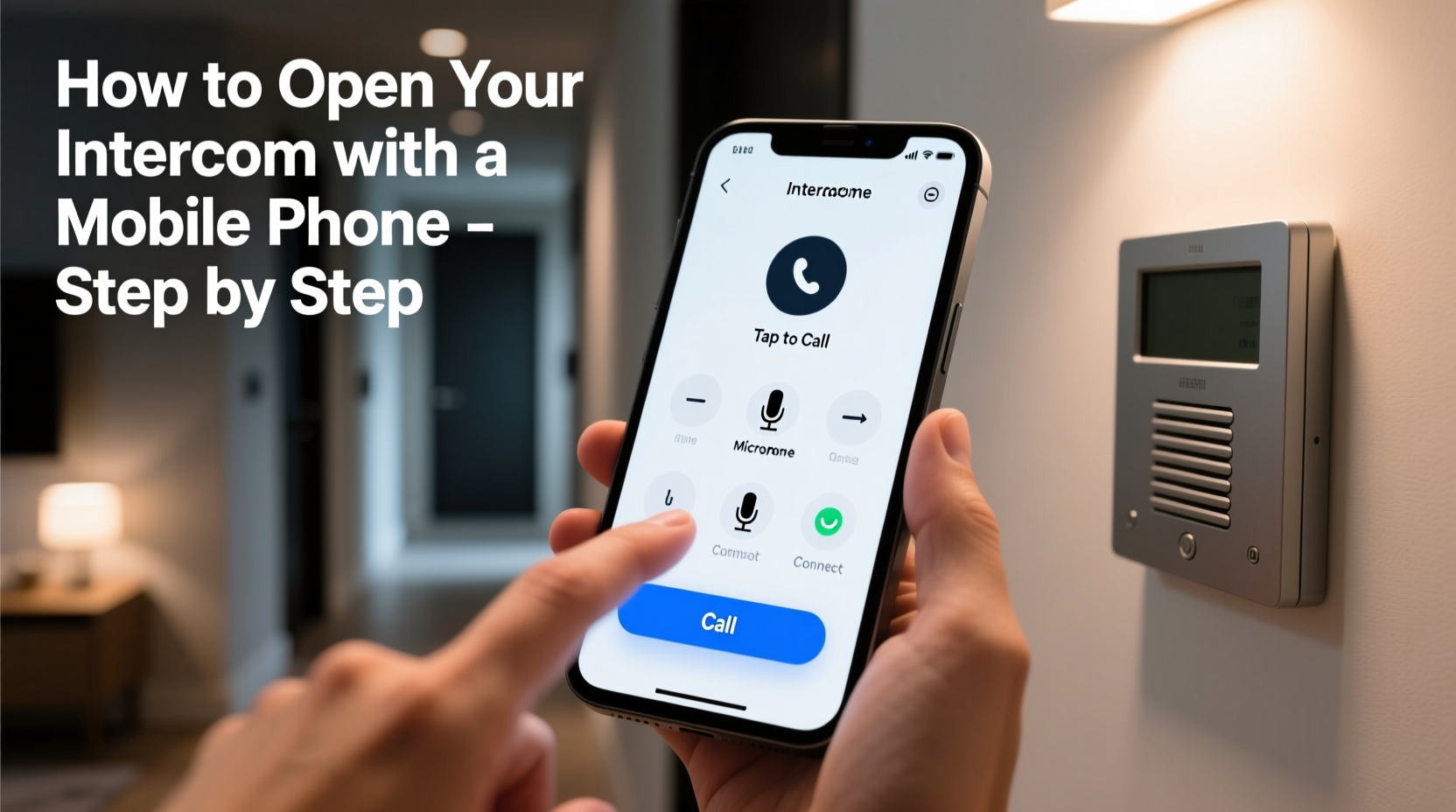How To Effortlessly Open Your Intercom With A Mobile Phone A Step By ...