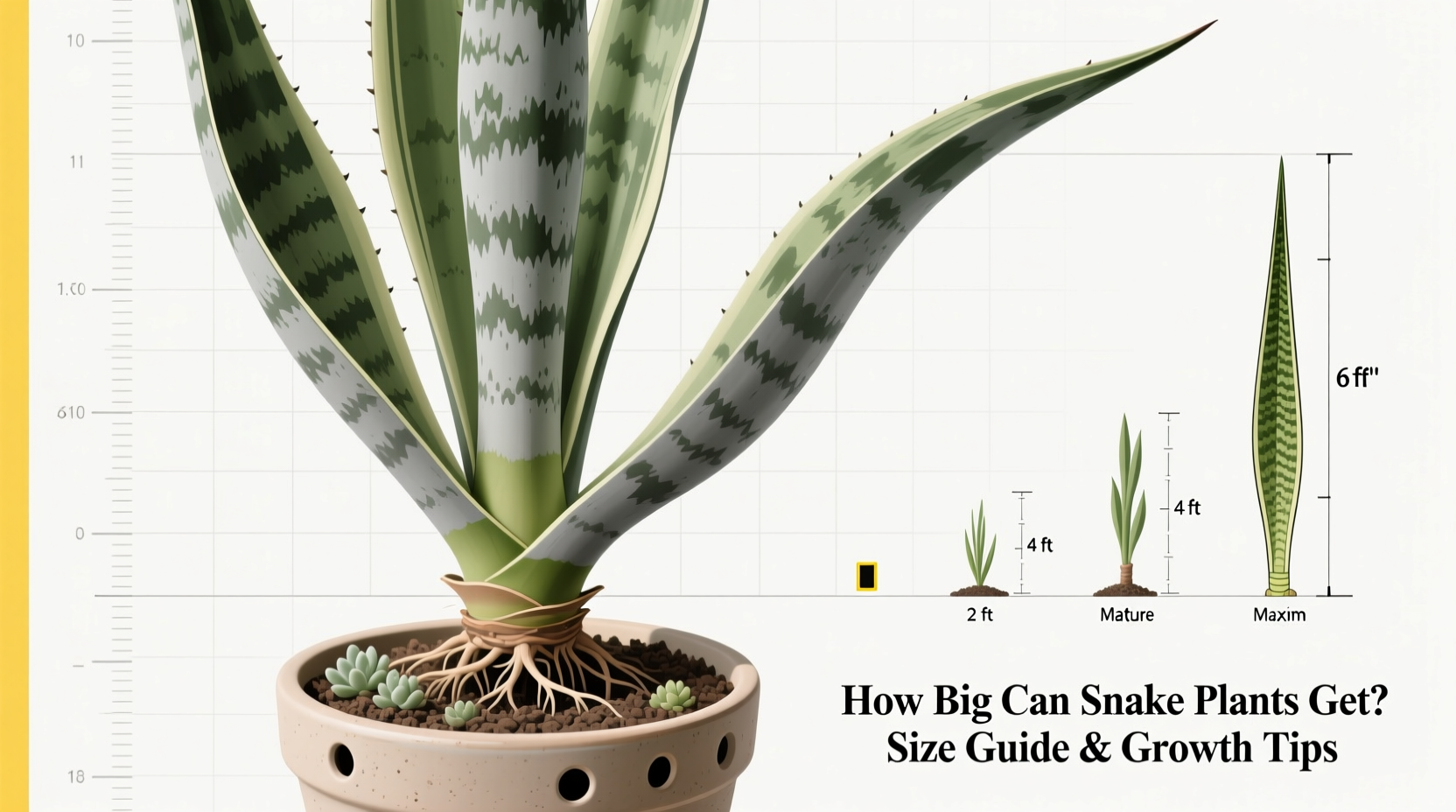 How Big Can Snake Plants Get? Size Guide & Growth Tips