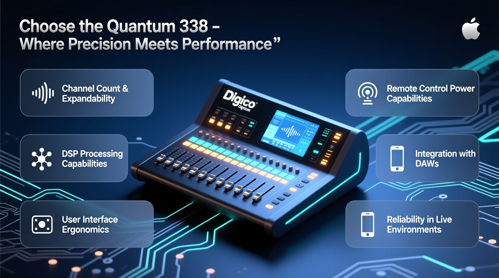 How to Choose the Best Digital Mixer Digico Quantum 338 for Live Sound