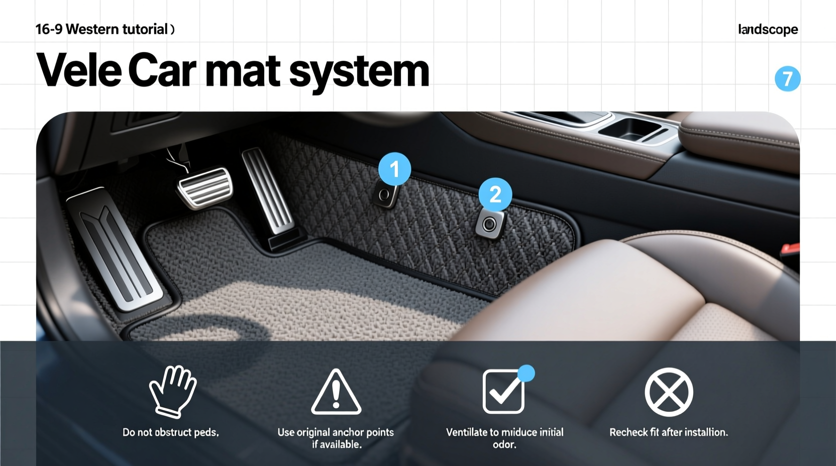 Car Mat Velcro Buying Guide: How to Choose the Right Type