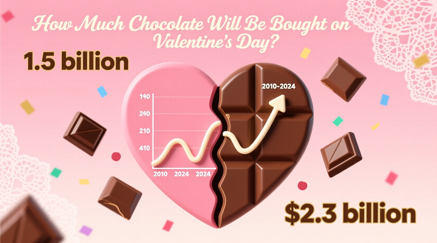 How Much Chocolate Will Be Bought on Valentine's Day