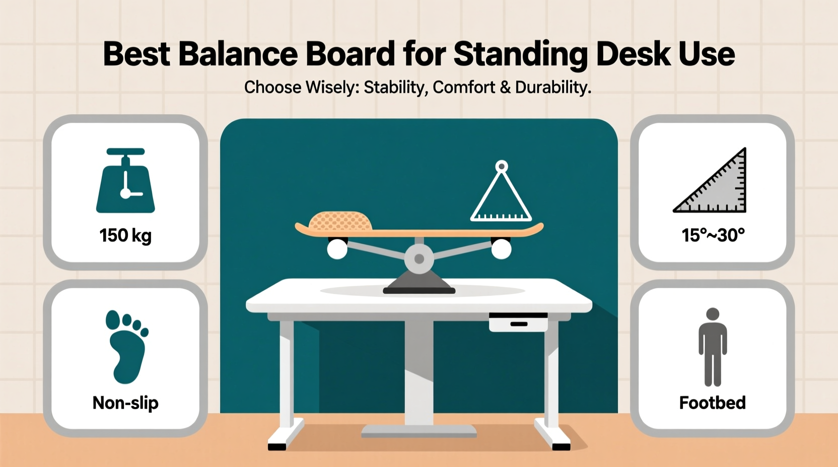 How to Choose the Best Balance Board Anti Fatigue for Standing Desk Use