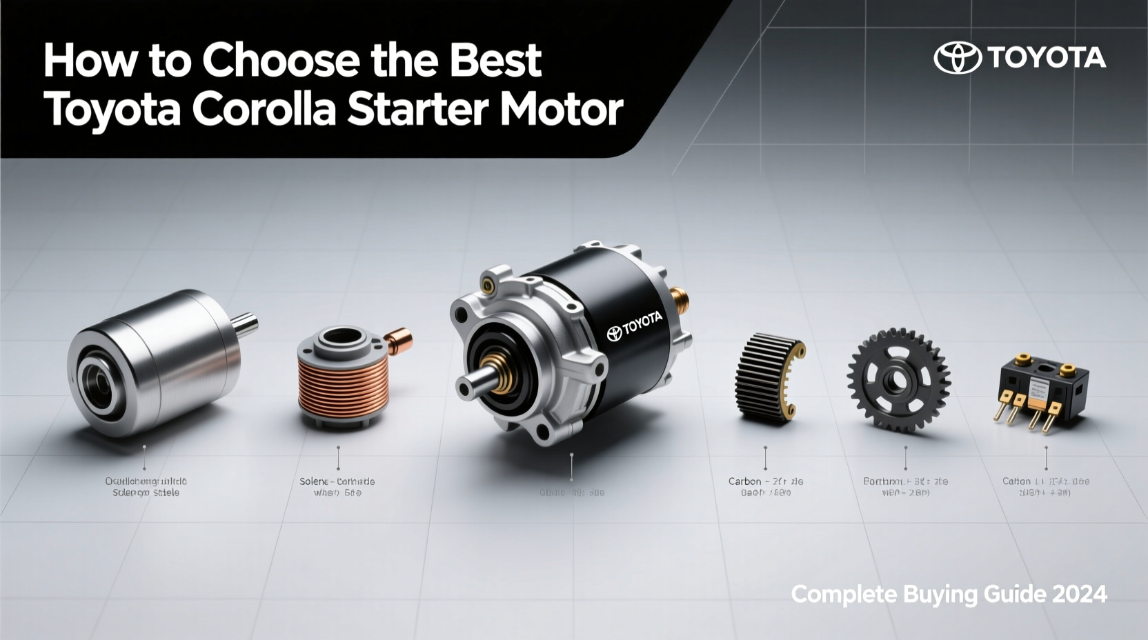 How to Choose the Best Toyota Corolla Starter Motor: A Complete Buying ...