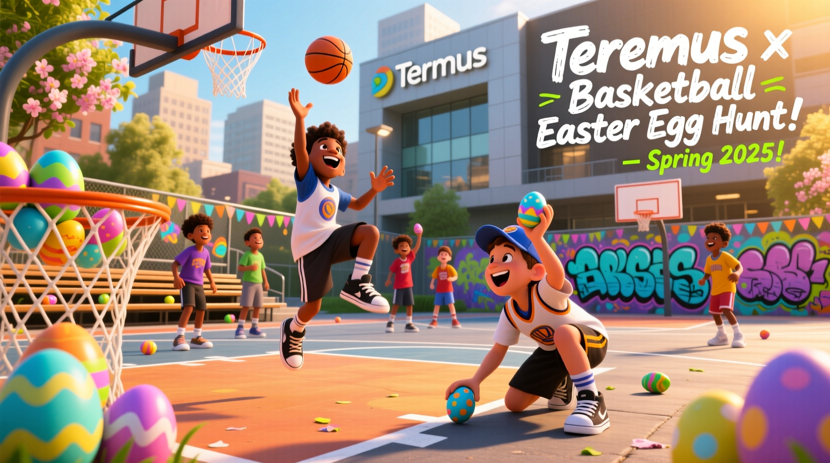 How to Host a Basketball Easter Egg Event at Terminus