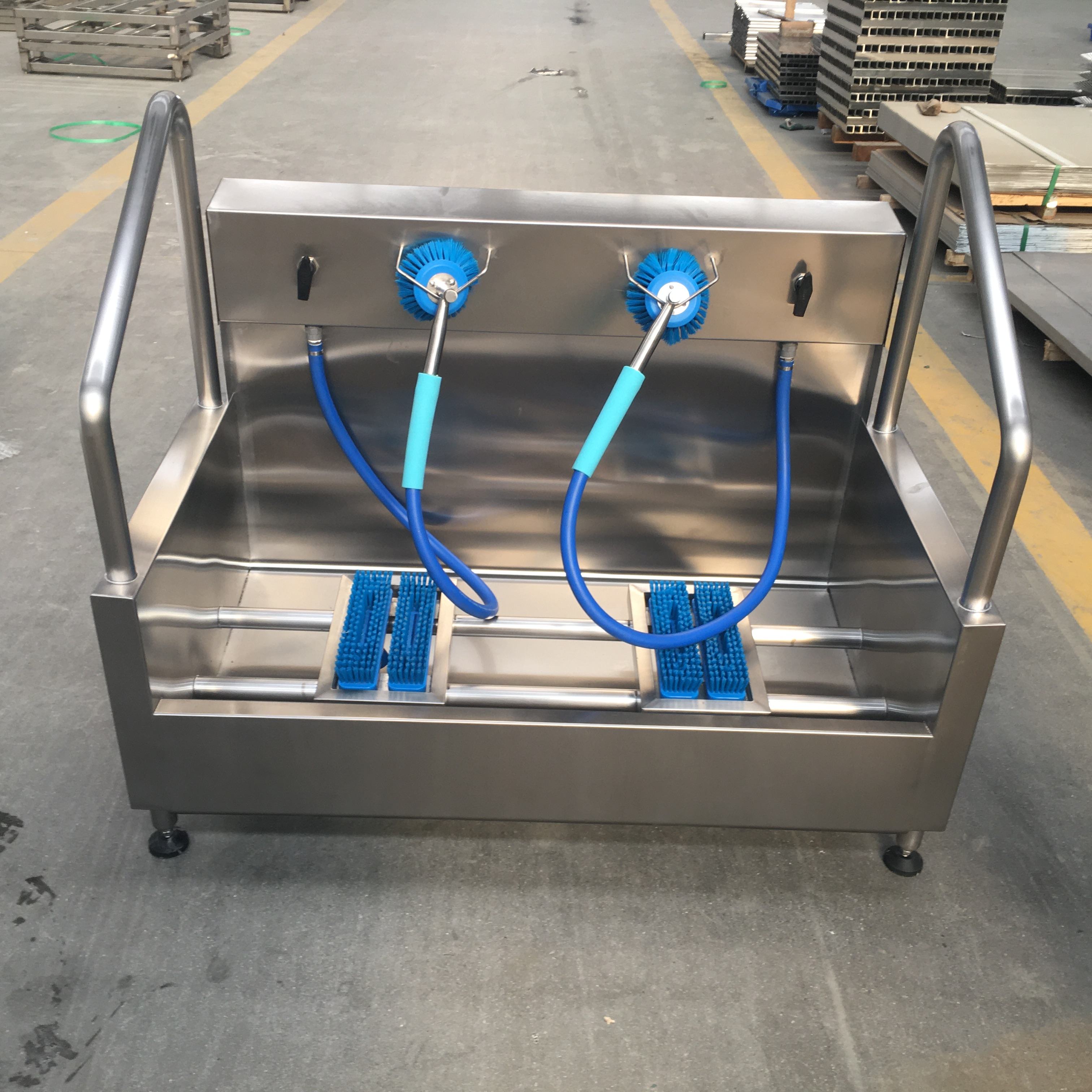 Hand controlled Boot Cleaning Machine and Boot Washer Machine in food ...