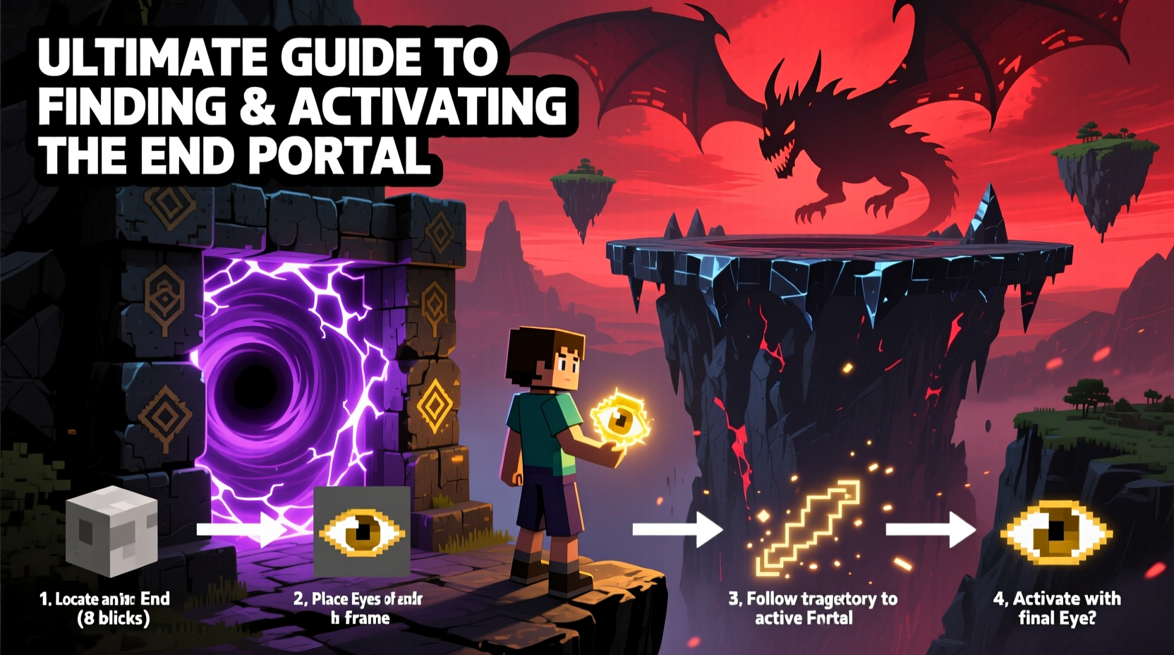 Ultimate Guide How To Find And Activate The End Portal To Enter The ...