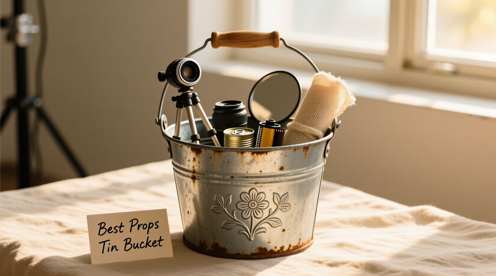 How to Choose the Best Photography Props Tin Bucket for Your Shoots