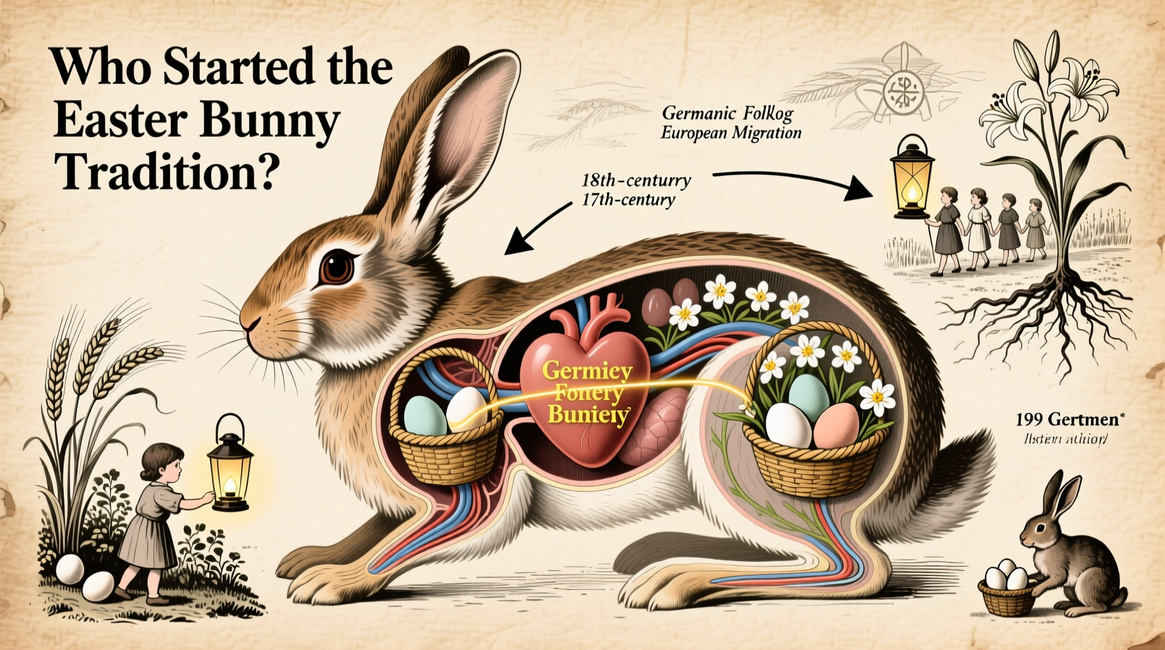 Who Started the Easter Bunny Tradition?