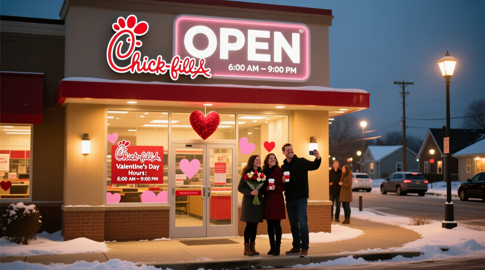 Will Chick-fil-A Be Open on Valentine's Day?