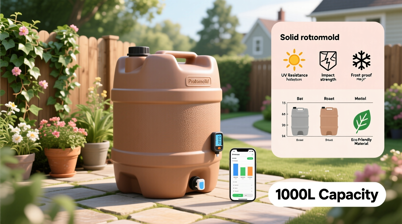 How to Choose the Best Solid Rotomoulded Garden Tank for Your Needs