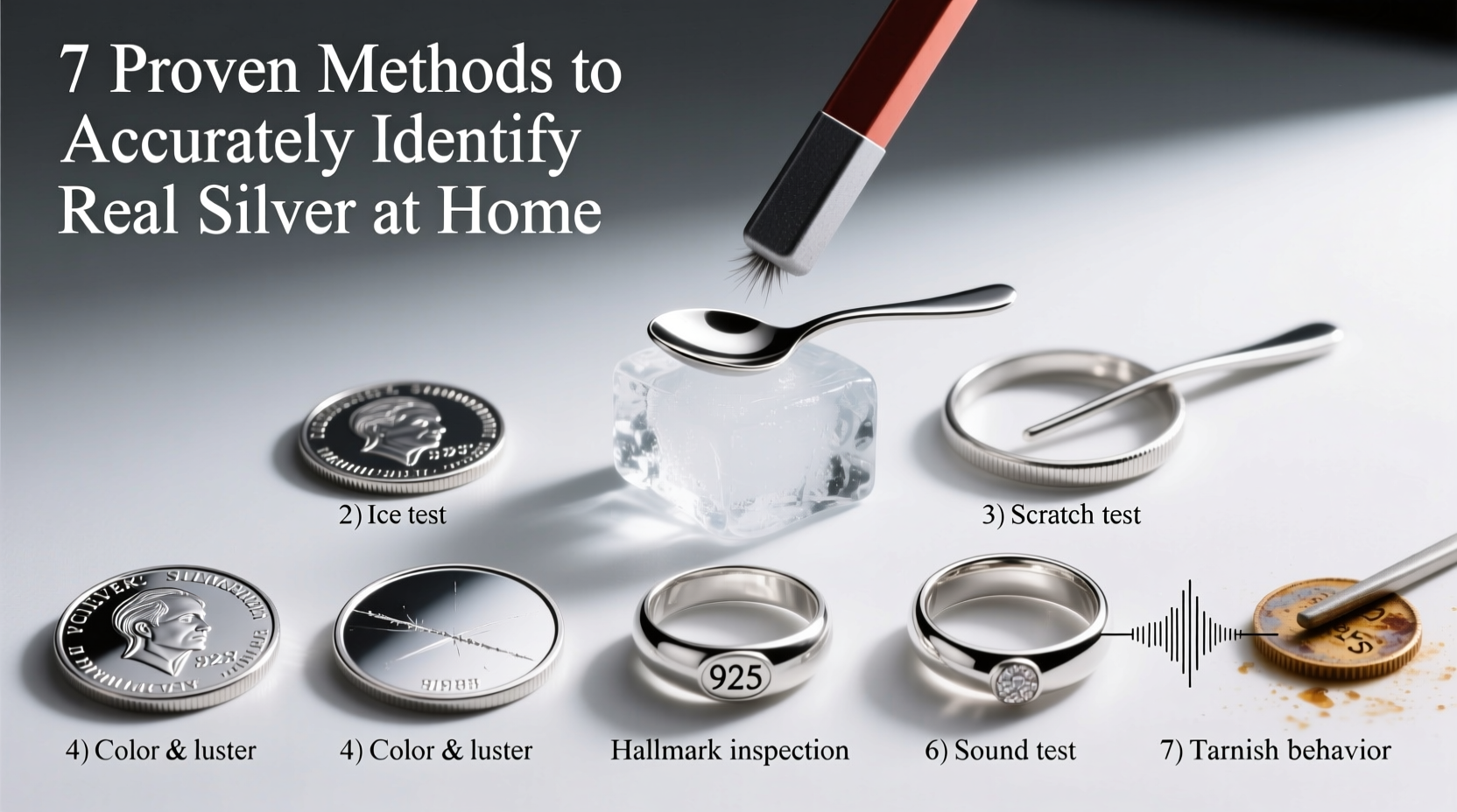 7 Proven Methods To Accurately Identify Real Silver At Home