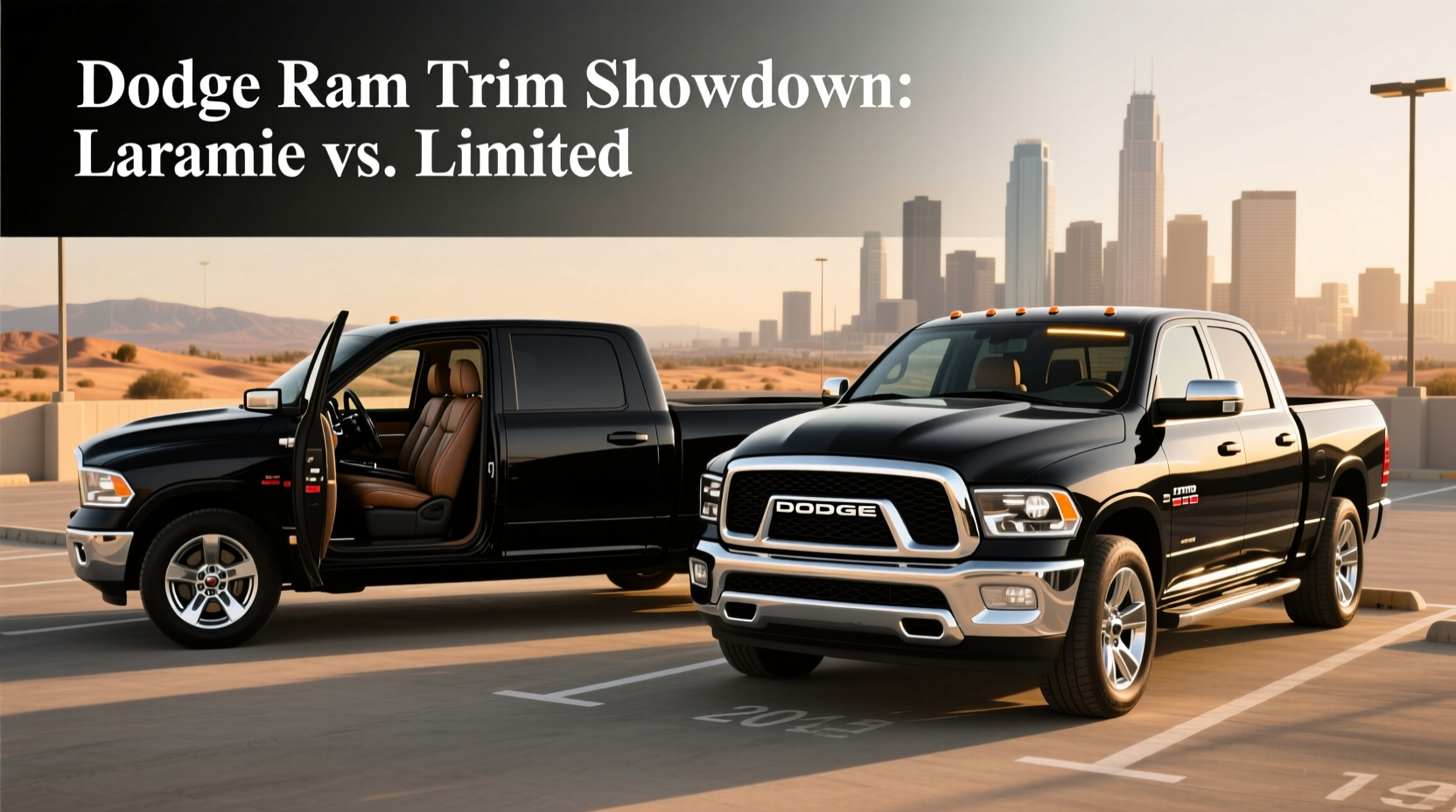 How to Choose Dodge Ram Trim: Laramie or Limited?