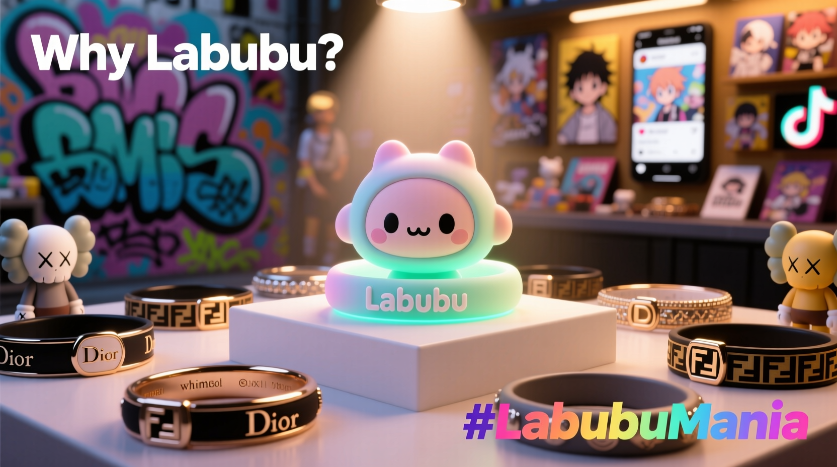 Labubu Bracelet Vs Designer Toy Bracelets What Makes Labubu So Popular ...