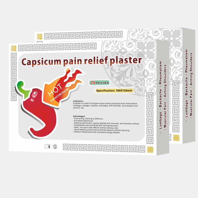 Capsicum Plaster - Effective Pain Relief for Body Aches