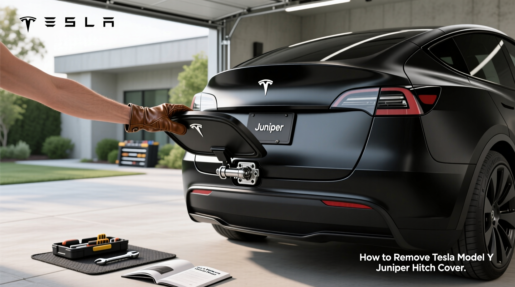 How to choose tesla model y hitch cover,How to remove Tesla Model Y ...
