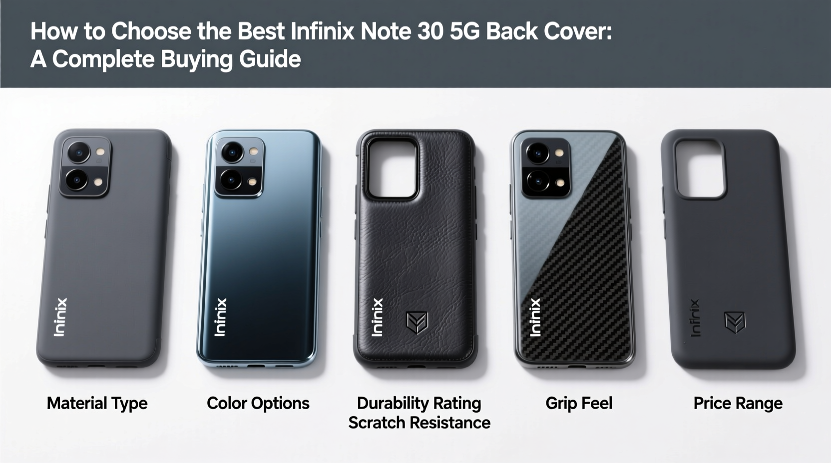 How to Choose the Best Infinix Note 30 5G Back Cover: A Complete Buying ...