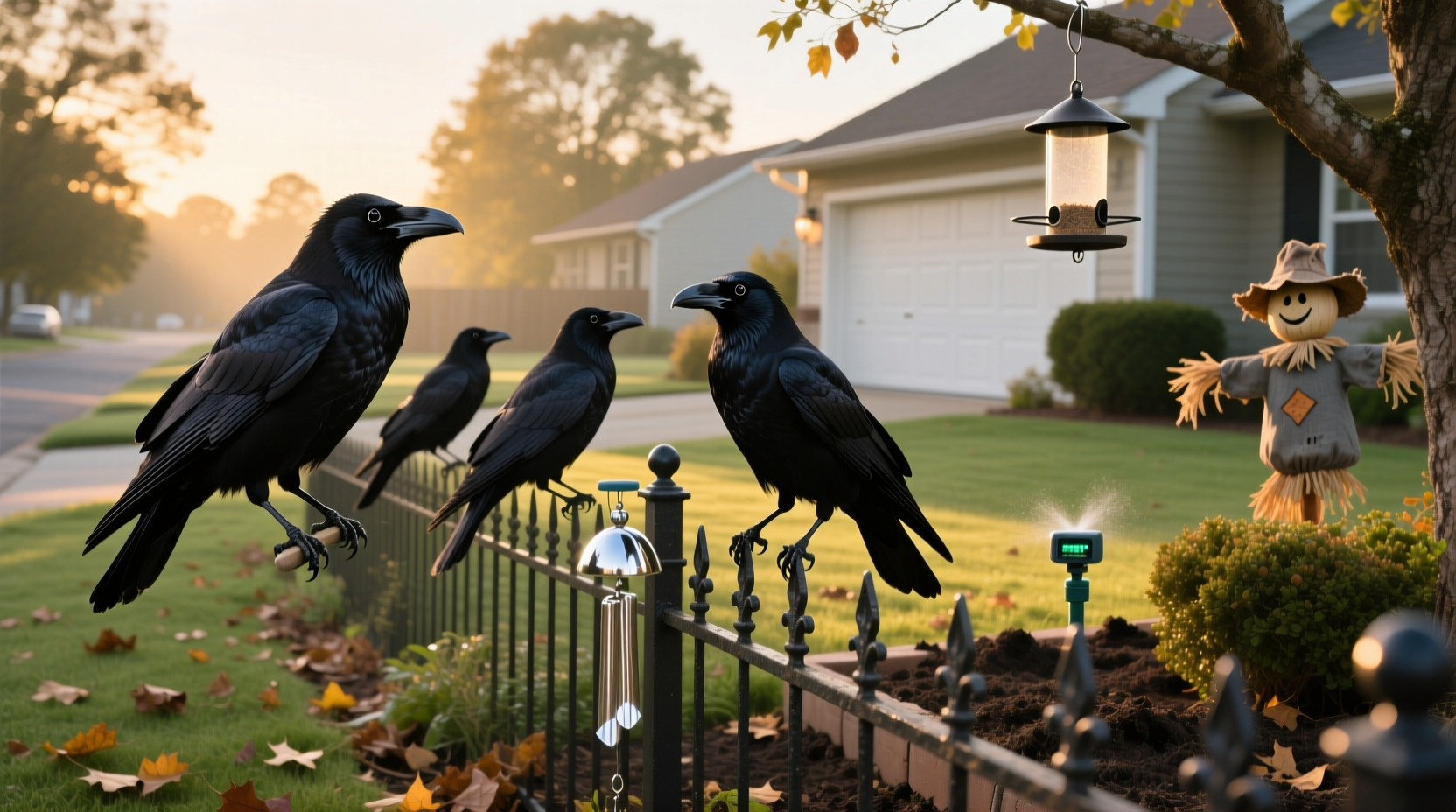 Crows In My Yard Why Theyre Here How To Deter Them