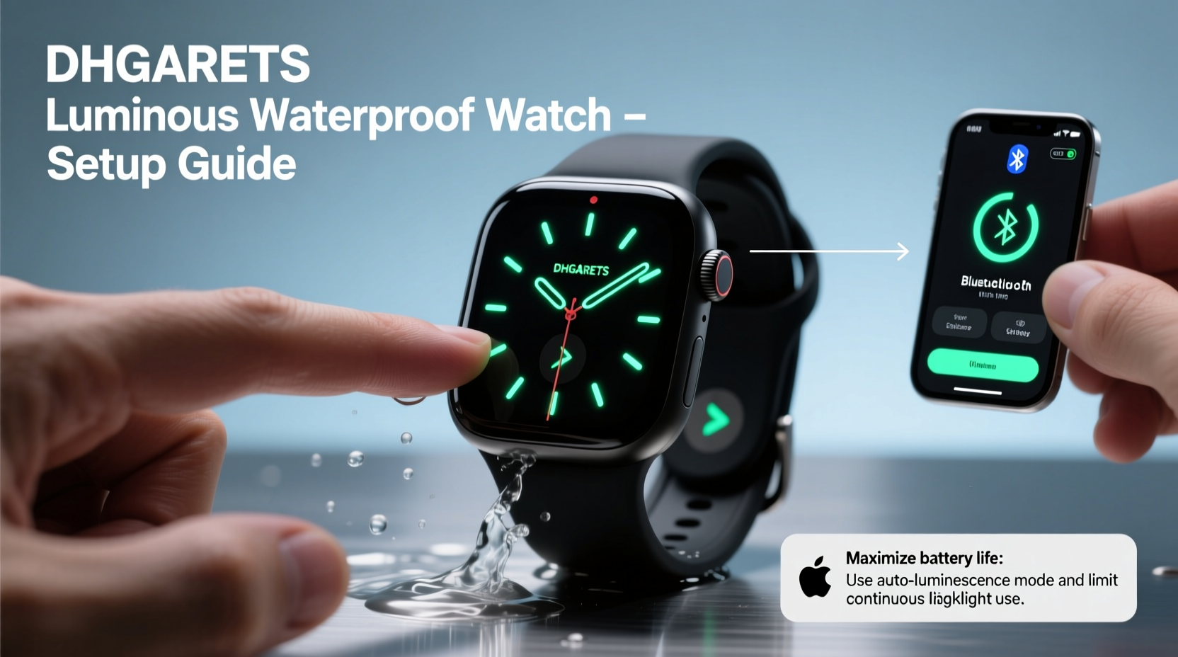 Mastering Your Dhgargets Luminous Waterproof Watch Step By Step Setup ...