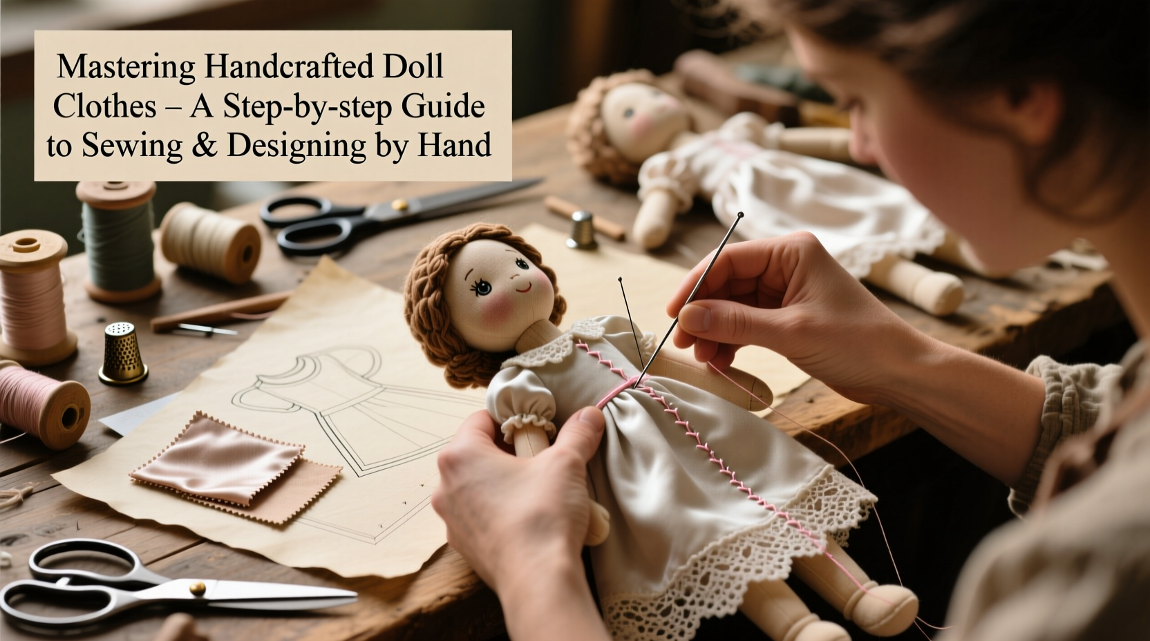 Mastering Handcrafted Doll Clothes A Step By Step Guide To Sewing And ...