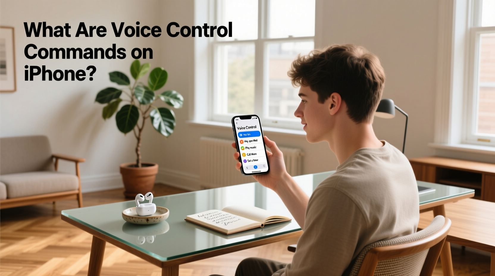Voice Control Commands on iPhone Guide