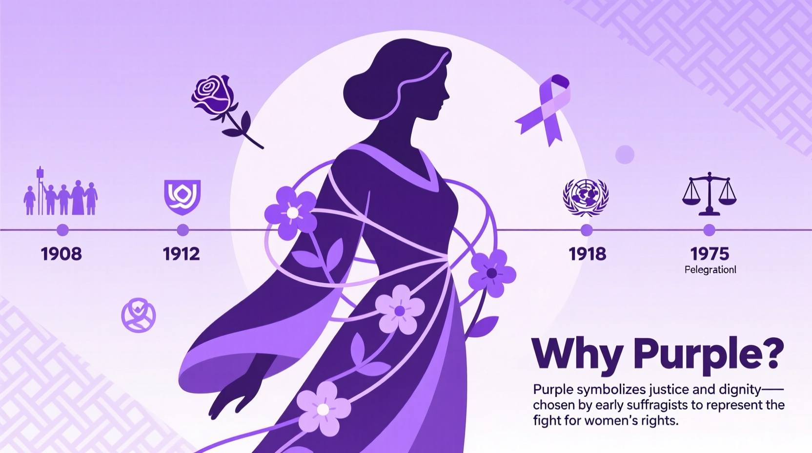 Why International Women's Day Is Associated with Purple