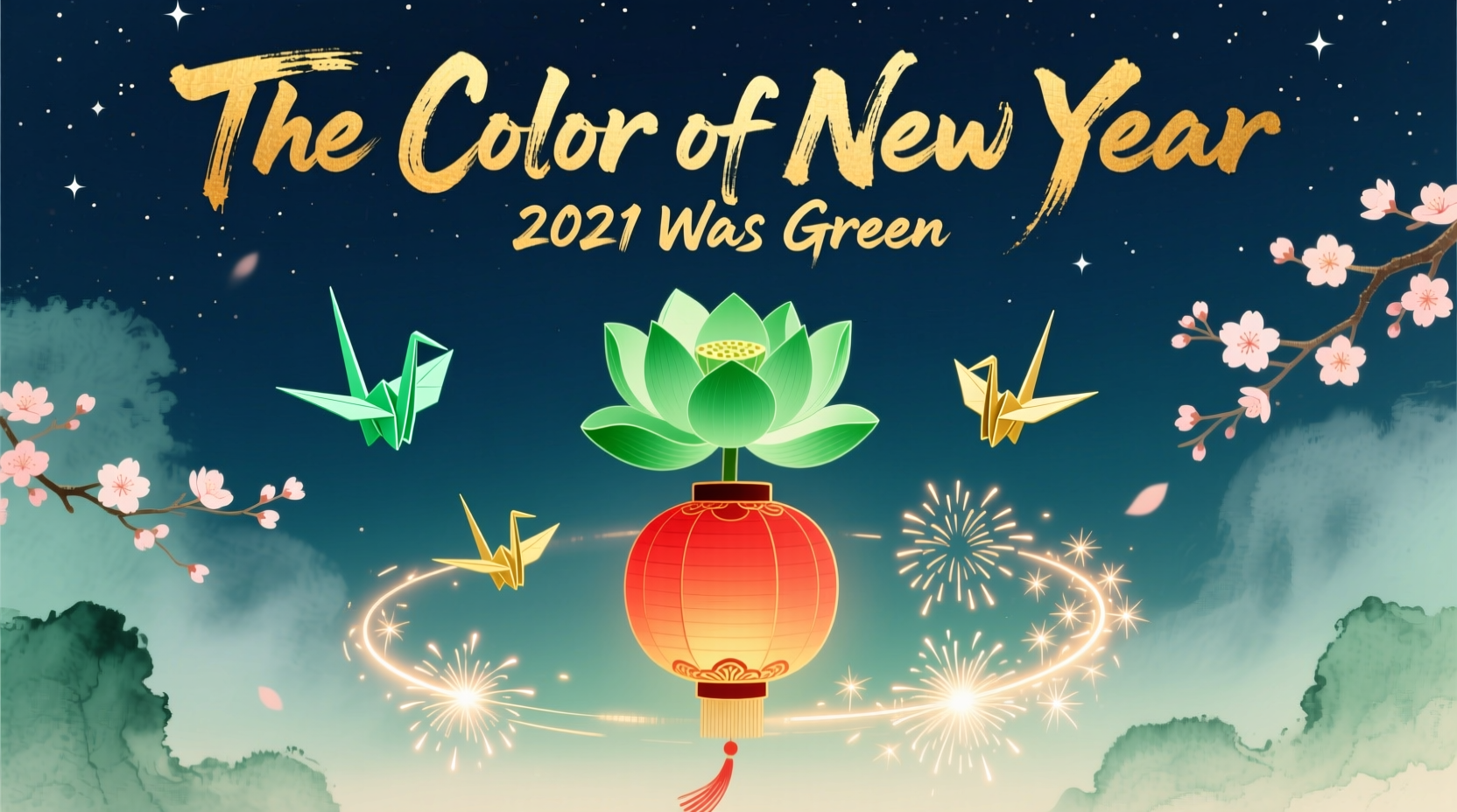 The Color of New Year 2021 Was Green