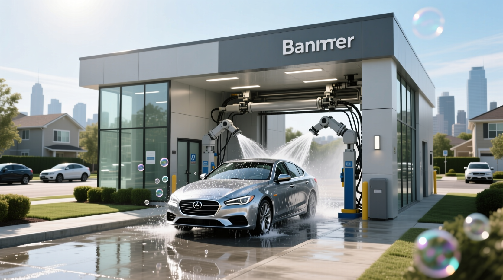 How to Use a Drive-Through Automatic Car Wash Safely