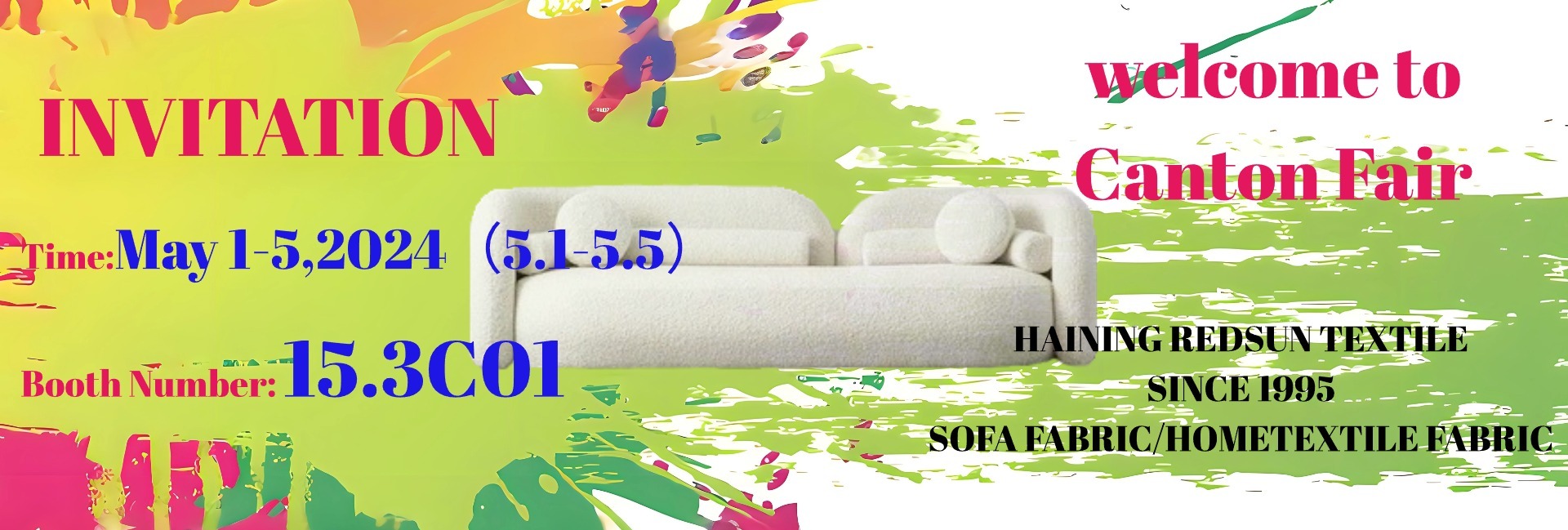 Haining Redsun Textile Co., Ltd. - Sofa Fabric, Home Textile Fabric